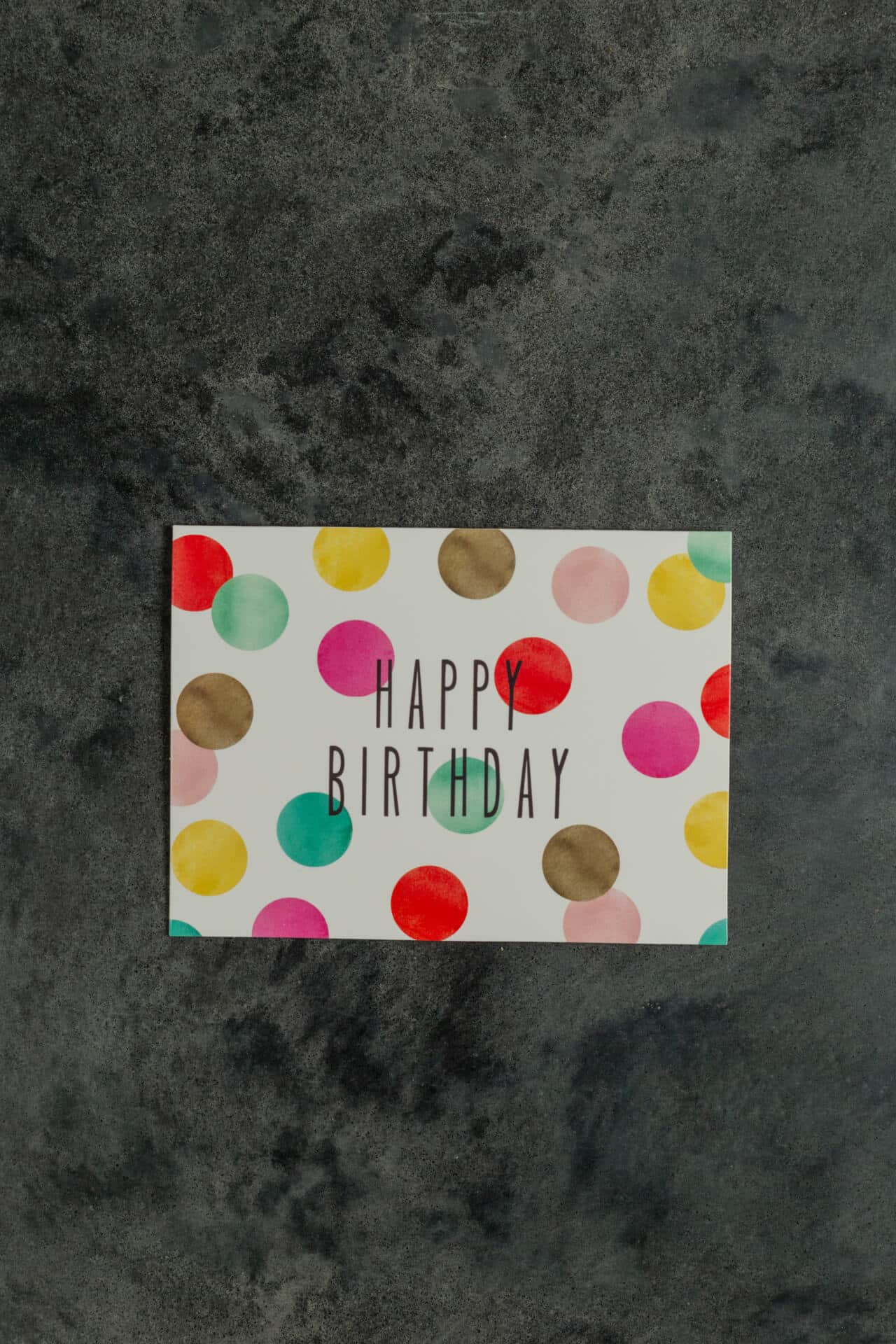 HAPPY BIRTHDAY WITH BUBBLES - Sakura By Loizos Loizou